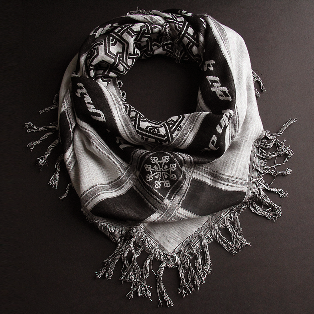 Gugoco | Qami Black | Armenian Scarf